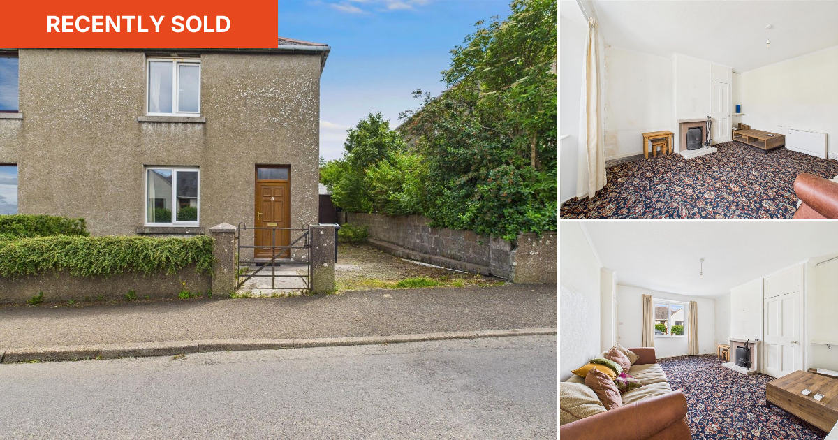 2 bed semi-detached house for sale in 6, George Street, Kirkwall ...
