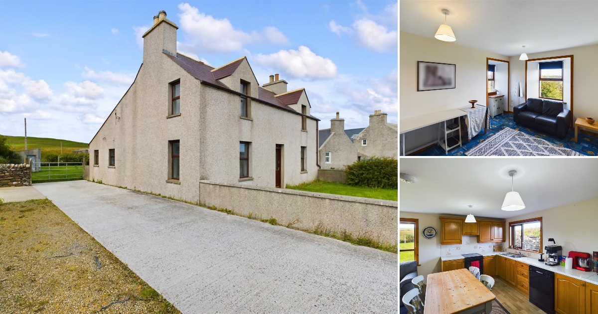 2 bed detached house for sale in Briar Lea, Pierowall, Westray, Orkney ...